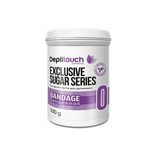 DEPILTOUCH PROFESSIONAL Exclusive sugar series Сахарная паста для депиляции Bandage (Бандажная 0), 330 гр