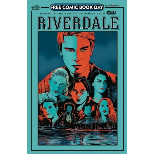 Плакат, постер на бумаге Riverdale, Ривердейл. Размер 30 х 42 см