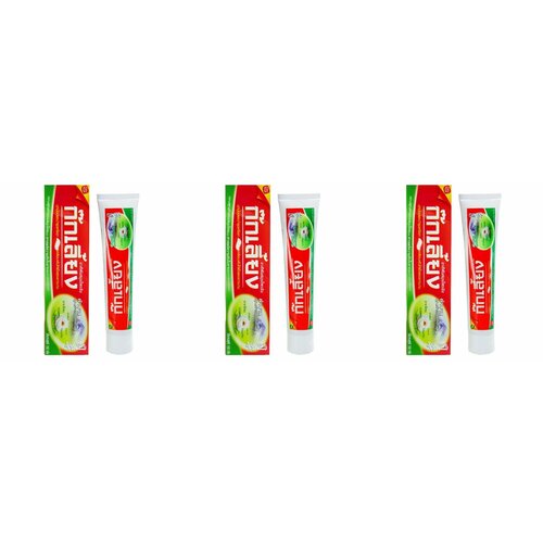 Зубная паста Kokliang на натуральных травах, Herbal Toothpaste, 160 гр, 3 шт