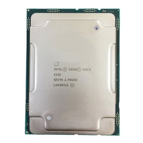Процессор Intel Xeon Gold 6150 LGA3647,  18 x 2700 МГц, OEM