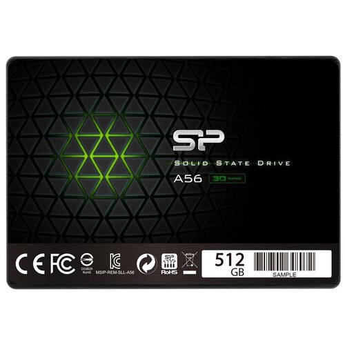 Твердотельный накопитель Silicon Power Ace A56 512 ГБ SATA SP512GBSS3A56A25