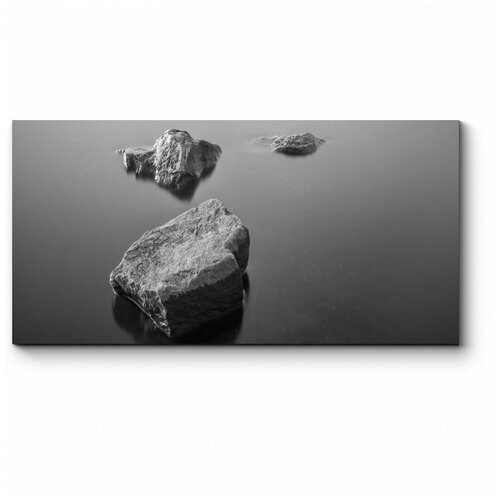 Модульная картина Камни и вода 120x60