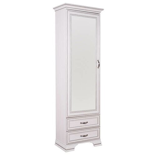 Шкаф для одежды для прихожей Anrex Tiffany 1D2S, (ШхГхВ): 69х39.9х212.1 см, вудлайн кремовый