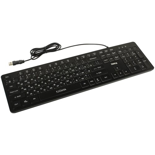 Клавиатура Dialog KK-ML17U USB черный, русская