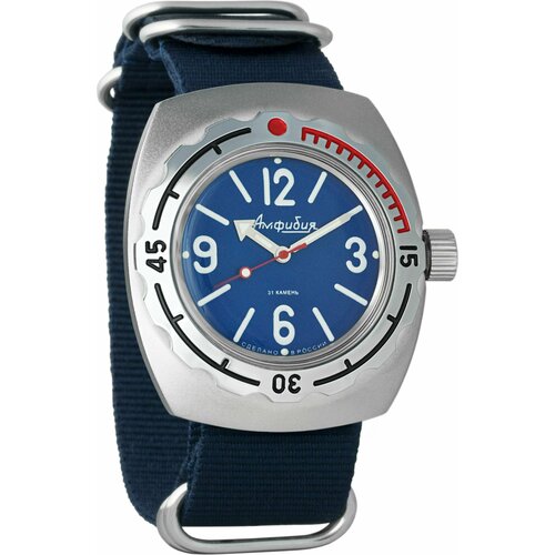 Наручные часы Восток Амфибия механические с автоподзаводом Амфибия 090914 blue, синий