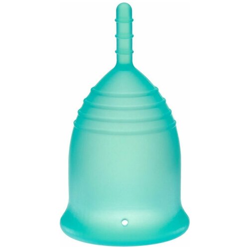 Бирюзовая менструальная чаша CLARITY CUP (размер S)