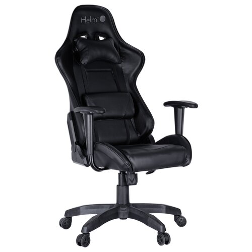 Компьютерное кресло Helmi HL-G09 Control игровое, обивка: искусственная кожа, цвет: черный