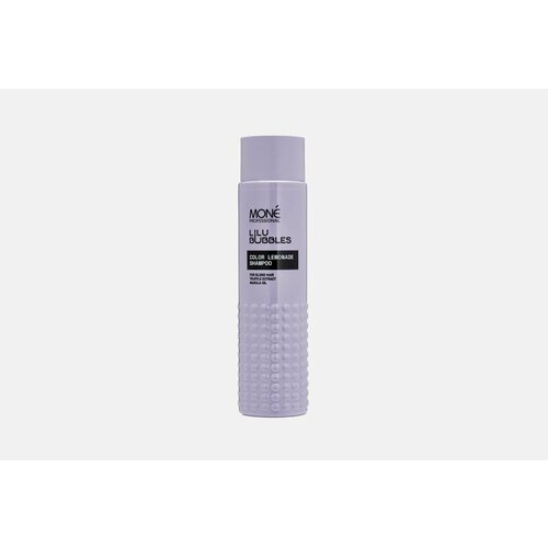 Шампунь для нежного и глубокого очищения осветленных волос MONE PROFESSIONAL LILU BUBBLES COLOR LEMONADE SHAMPOO 300 мл