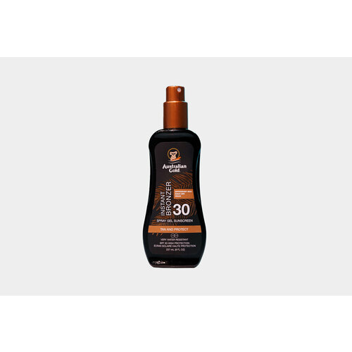Спрей-гель для тела SPF30 Australian Gold, Instant Bronzer 237мл