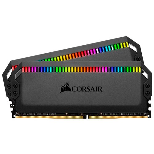 Оперативная память Corsair Dominator Platinum RGB 16 ГБ (8 ГБ x 2 шт.) DDR4 3600 МГц DIMM CL18 CMT16GX4M2C3600C18