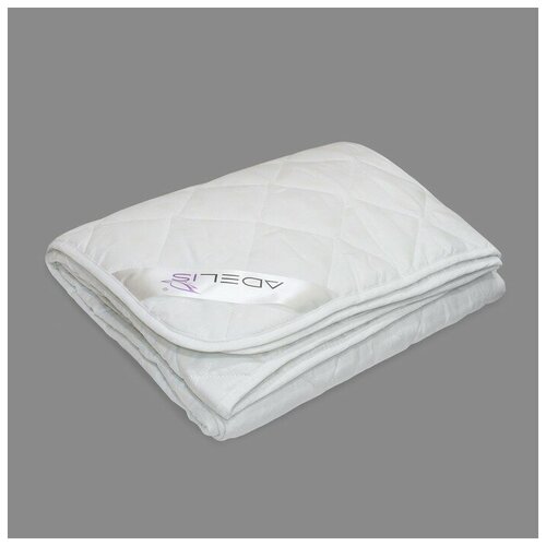 Одеяло облегченное Лебяжий пух 140х205 см, полиэфирное волокно 200гр, пэ