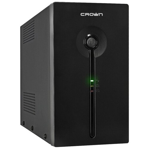 Интерактивный ИБП CROWN MICRO CMU-SP1200 COMBO USB черный 720 Вт
