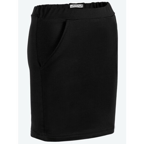 Школьная юбка Микита, размер 146, черный