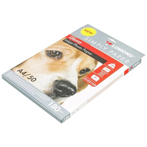 Бумага Lomond A4 Simply Paper 0102169 180 г/м², 50 л, белый