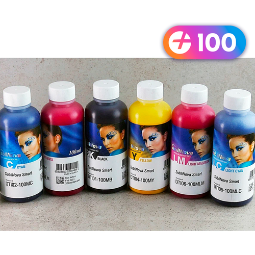 Чернила сублимационные для Epson Stylus L100, L110, L120, L200, L210, L300, L355, Stylus Photo L800, L805, L810, L850 и др, краска, 6 шт.