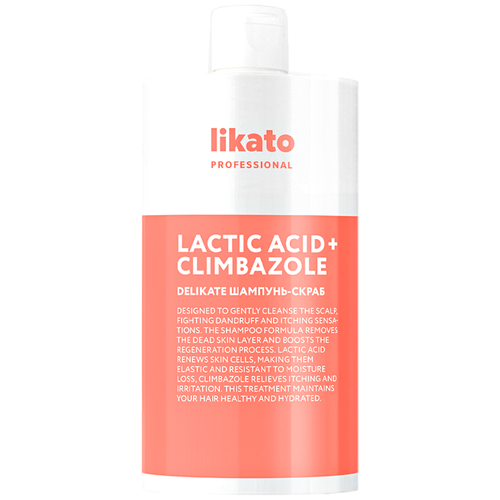 Likato Professional шампунь-скраб Delikate бережный уход и забота, 750 мл