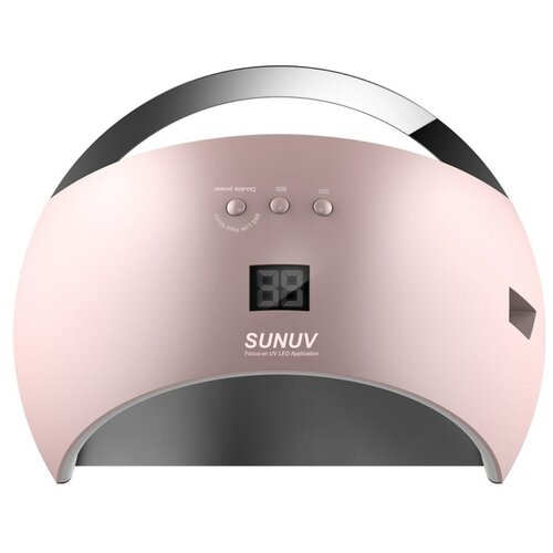 SUNUV Лампа для сушки ногтей 6 Smart 2.0, 48 Вт, LED розовый