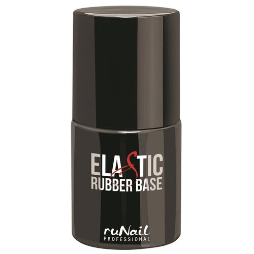 Runail Базовое покрытие Elastic Rubber Base, прозрачный, 10 мл