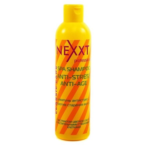 NEXPROF шампунь Professional Classic Сare Anti-Stress Anti-Age антистресс против старения волос, 250 мл