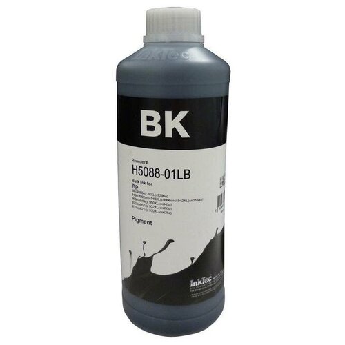 Чернила HP InkTec H5088_01LB Black, пигмент, 1 литр