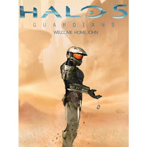 Плакат, постер на бумаге Halo 5/игровые/игра/компьютерные герои персонажи. Размер 42 х 60 см