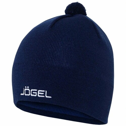Шапка бини Jogel Jögel CAMP PerFormDRY Practice Beanie, размер 56/58, черный, синий