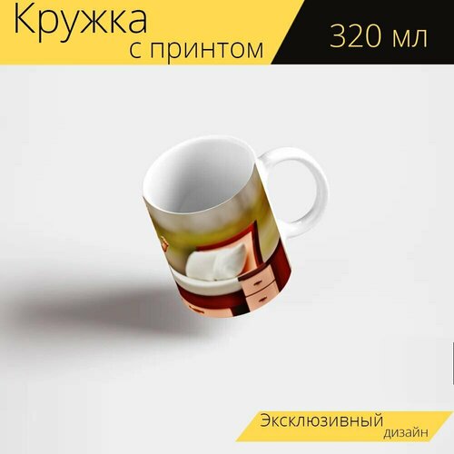 Кружка с рисунком, принтом "Брачная ночь, невеста, жених" 320 мл.