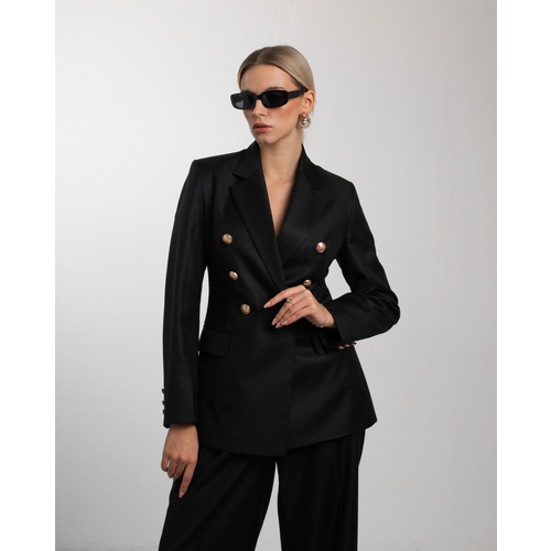 Пиджак LeNeS brand, размер 48, черный