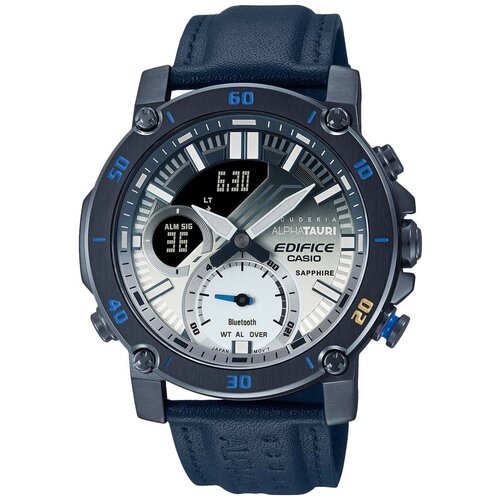 Наручные часы CASIO Edifice ECB-20AT-2A, серый, белый