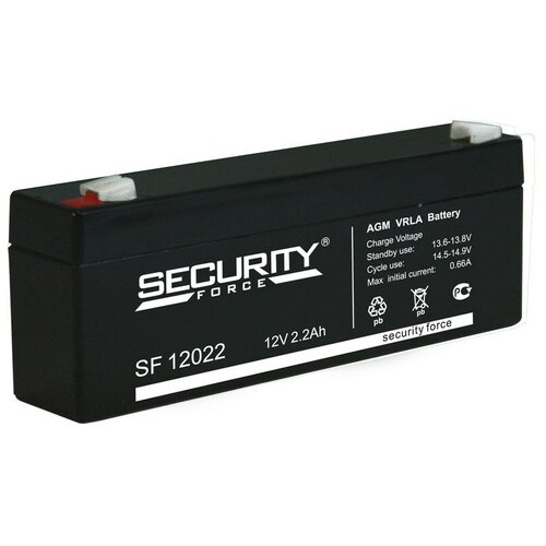 Аккумуляторная батарея Security Force SF 12022 12В 2.2 А·ч