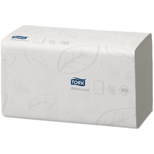 Полотенца бумажные TORK Advanced singlefold 290163, 15 уп. 250 лист., белый 25 х 23 см