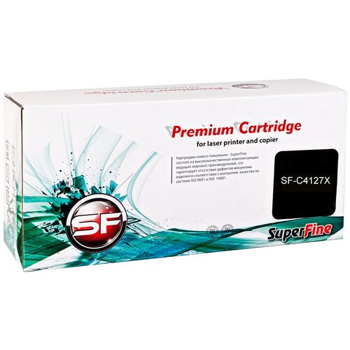 Картридж SuperFine SFR-C4127X, 5000 стр, черный