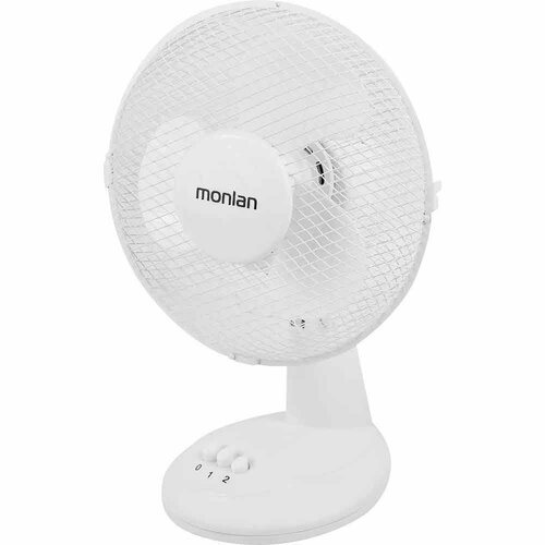 Вентилятор настольный Monlan MT-30W 30 Вт 27 см цвет белый