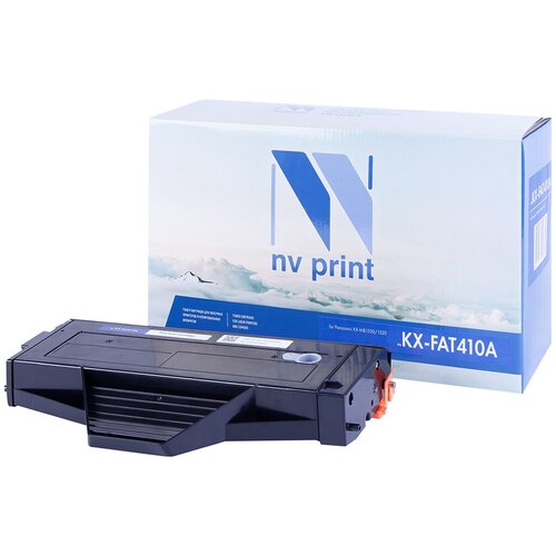 Картридж NV Print KX-FAT410A/KX-FAT410A7 для Panasonic, 2500 стр, черный