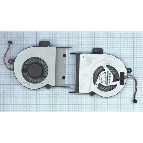 Вентилятор (кулер) для Asus A85DR (4-pin, 9 mm) ver.1