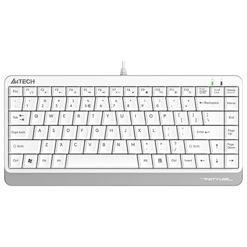 Клавиатура A4Tech Fstyler FKS11 белый/серый, русская