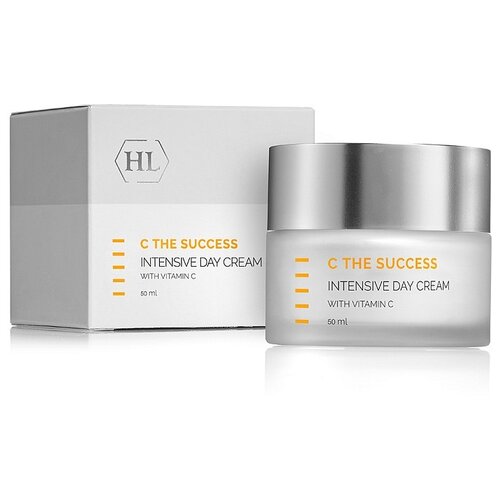 Holy Land C The Success Intensive Day Cream With Vitamin C Интенсивный дневной увлажняющий крем для лица, шеи и области декольте, 50 мл