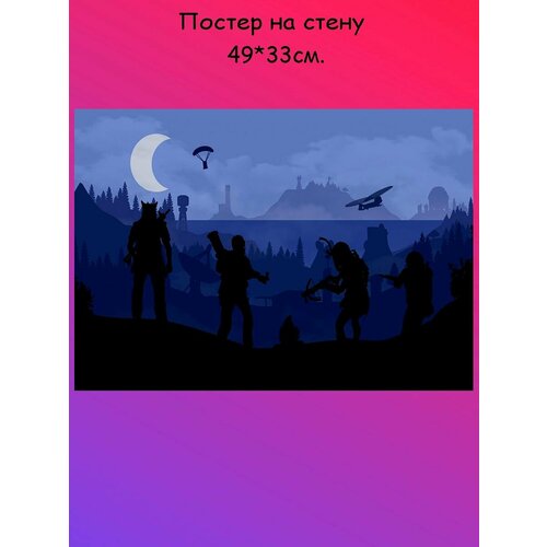 Постер, плакат на стену "Rust (игра)" 49х33 см (A3+)
