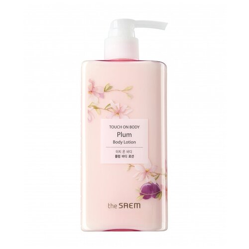 The Saem Лосьон для тела Touch on Body Plum Body Lotion, 300 мл