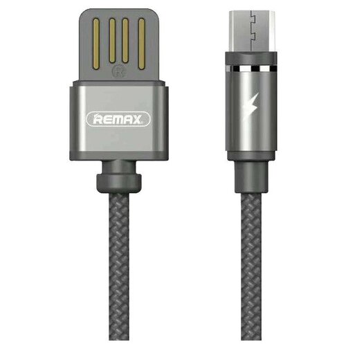 Кабель Remax Gravity USB - microUSB (RC-095m), 1 м, черный