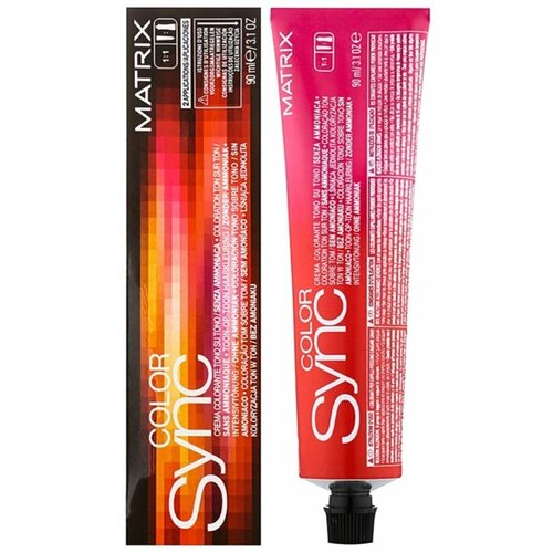 Matrix SoColor Sync краска для волос, 7AA средний блондин глубокий пепельный, 90 мл