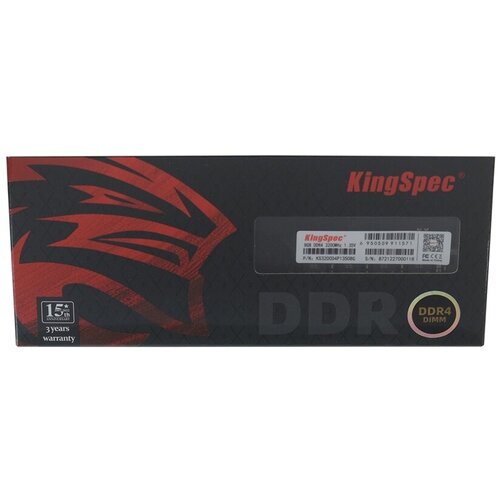 Модуль памяти для компьютера Kingspec DDR4 8Gb 3200Mhz DIMM