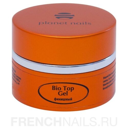 Planet nails Верхнее покрытие Bio Gel Top, прозрачный, 15 мл