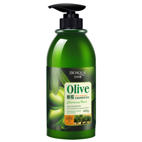 BioAqua шампунь для волос с маслом оливы, 400 мл