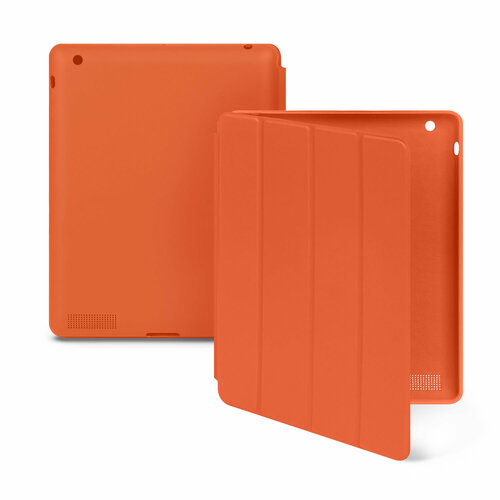 Чехол-книжка для iPad 2 / iPad 3 / iPad 4 Smart Сase, оранжевый