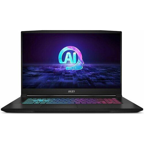 Ноутбук MSI MS-17LN Katana A17 AI B8VF-864XBY (9S7-17LN31-864) 17.3" QHD IPS 240Hz/Ryzen 9 8945H/16GB/SSD1TB/RTX 4060 8GB/4-Zone RGB/DOS/Black