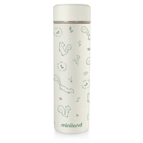 Классический термос Miniland Natur Thermos Chip, 0.45 л, бежевый