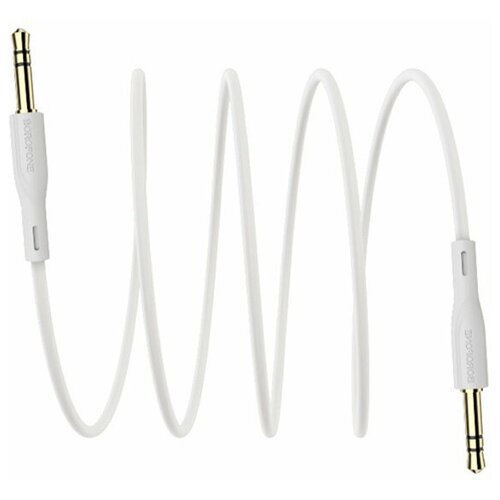 Аудио кабель AUX Borofone BL1 Audiolink (Белый)