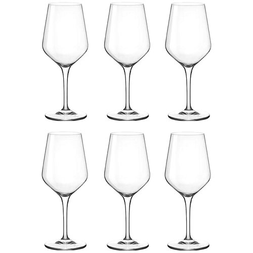 Набор бокалов Bormioli Rocco Electra для вина Small, 350 мл, 6 шт., прозрачный