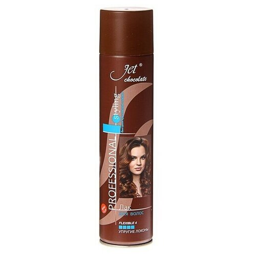 Jet chocolate Flexible maxi Лак для волос "Ультрасильная фиксация", 300 мл